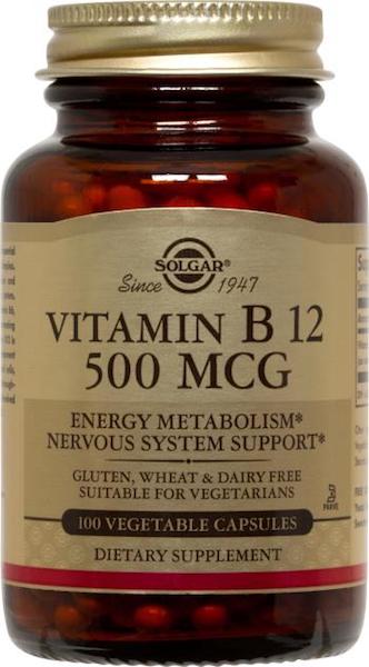 Vitamin B12 500 Mcg Vegetable Capsule 250 Vcaps