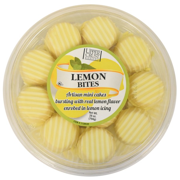 Upper Crust Bakery Mini Lemon Bites Costco