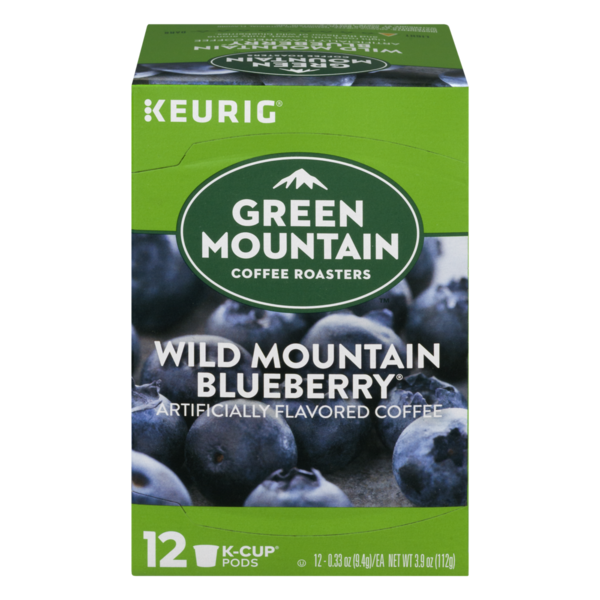 Green Mountain Coffee Coffee K Cup Pods Wild Mountain Blueberry 033