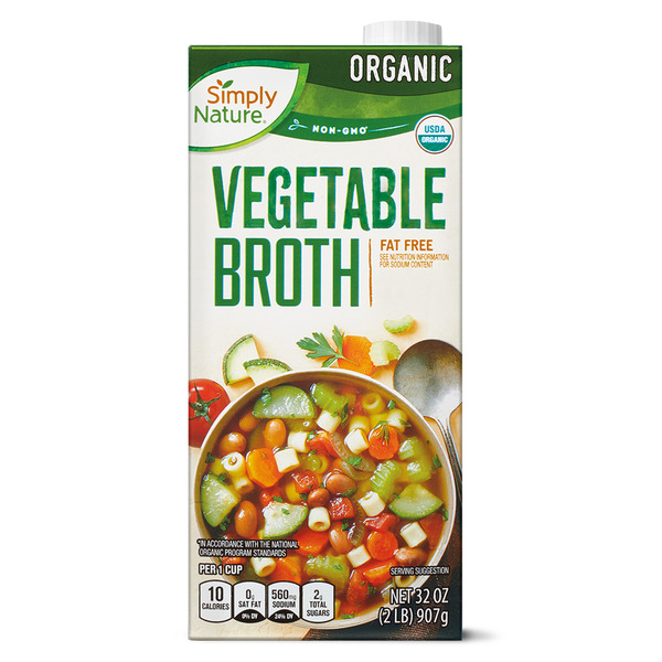 Aldi Simply Nature Organic Vegetable Broth Same Day Delivery Or Pickup