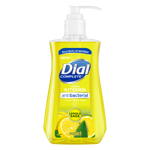 Dial Antibacterial Liquid Hand Soap Lemon And Sage 75 Fl Oz Instacart