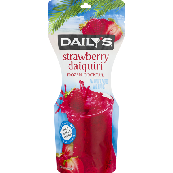 Dailys Frozen Cocktail Strawberry Daiquiri 10 Oz Instacart