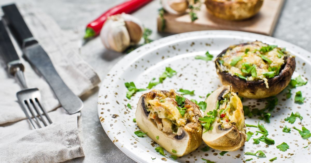 Stuffed Portobello Mushrooms Recipe