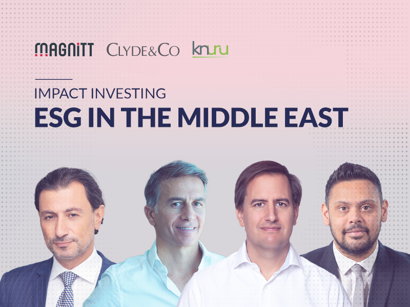 Vc And Esg In The Middle East Time To Walk The Walk Magnitt