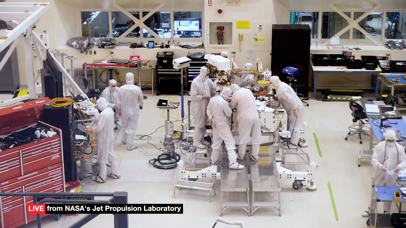 Watch Nasa Build Its Next Mars Rover Nasa Jet Propulsion Laboratory Jpl