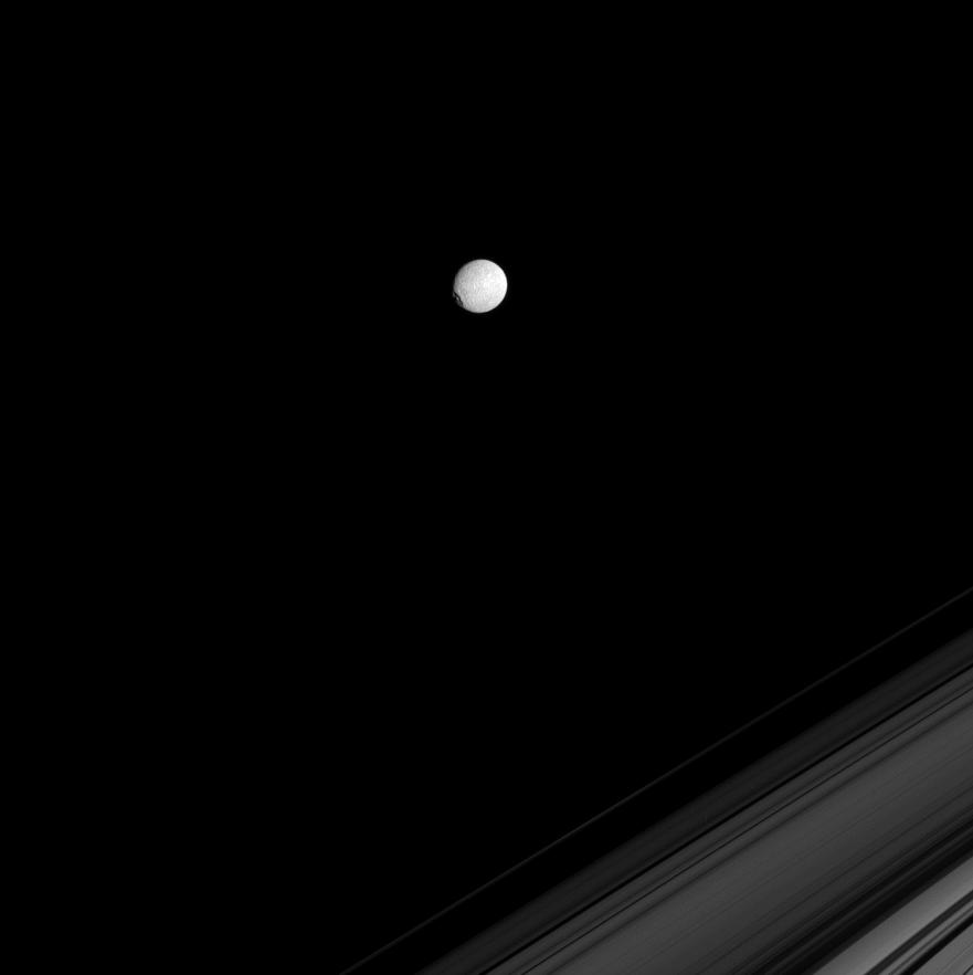 Mimas In Profile Nasa Jet Propulsion Laboratory Jpl