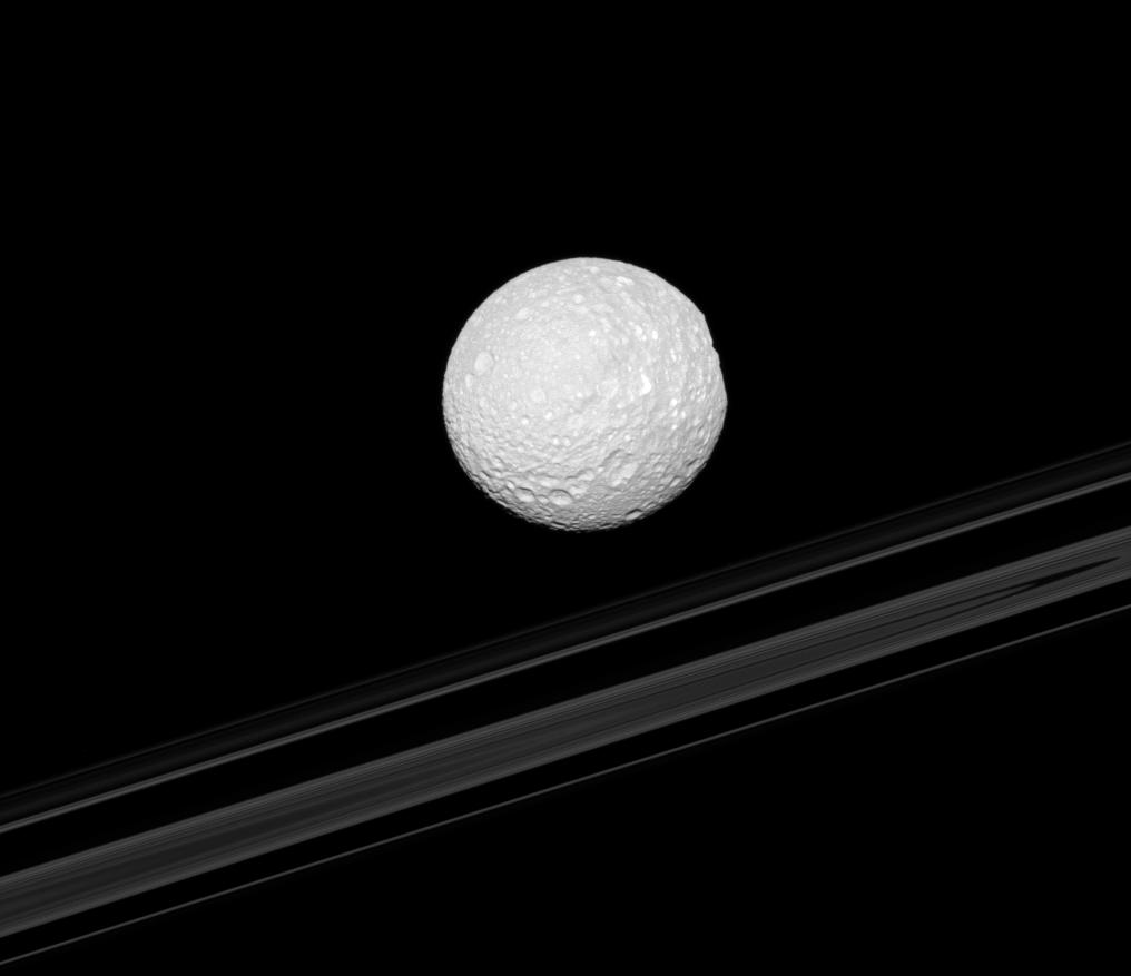 Mimas Flat Spot Nasa Jet Propulsion Laboratory Jpl