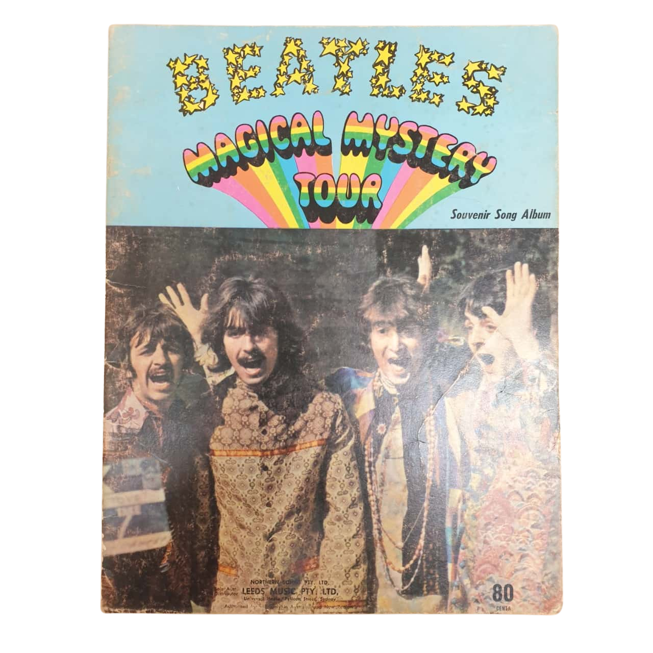 The Beatles Magical Mystery Tour Souvenir Song Album 1967 Australian