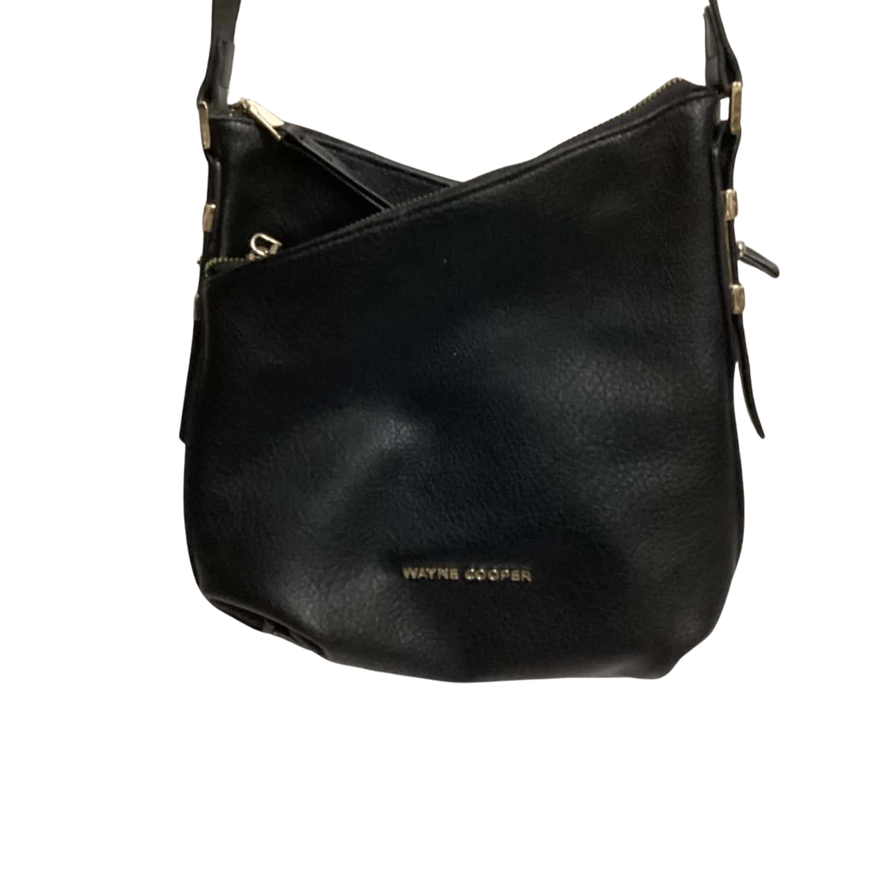 Wayne Cooper Womens Cross Body Bag Black