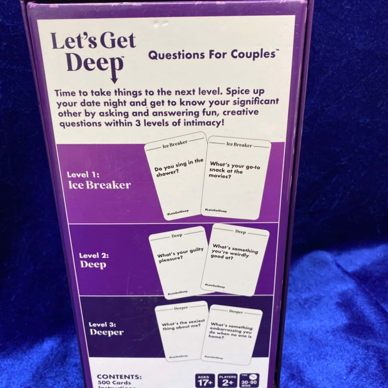 Lets Get Deep Card Game For Coupless