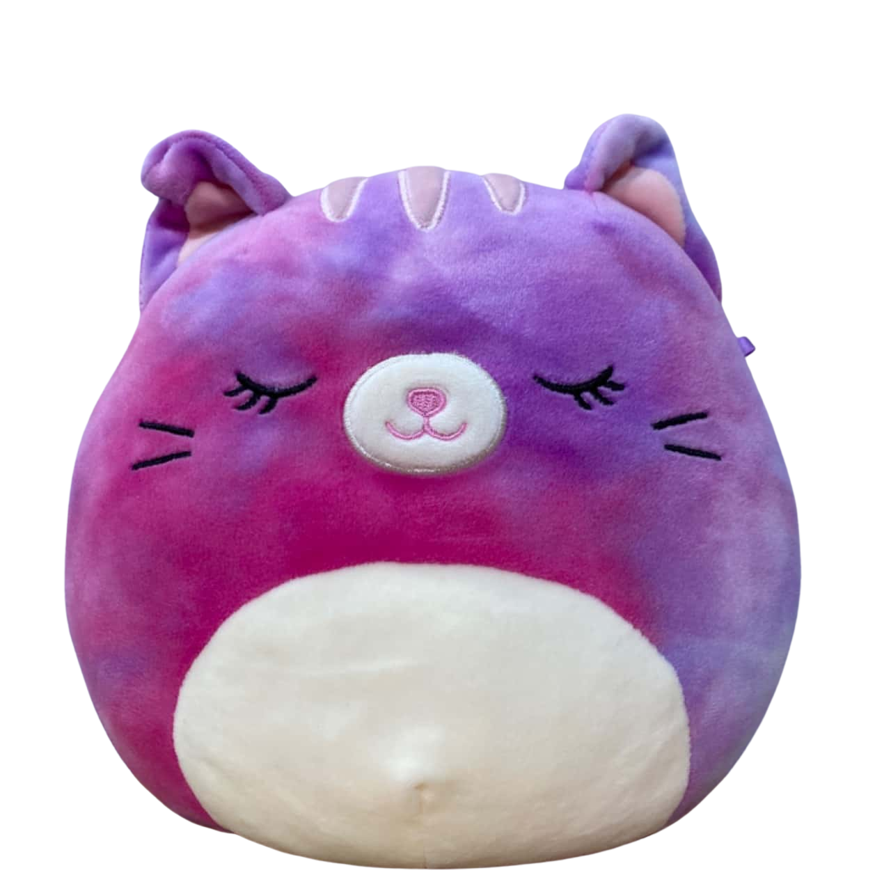 Squishmallow 8” Caeli The Sleepy Eye Tie Dye Cat Plush Toy