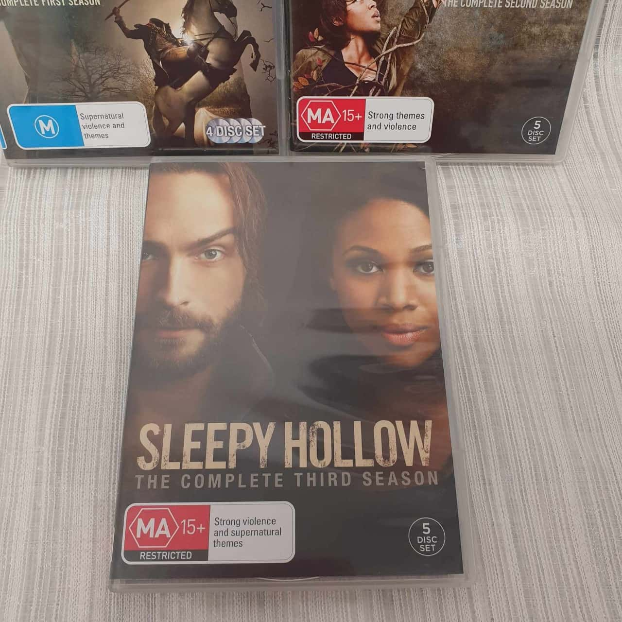 Dvds Series Sleepy Hollow Complete Seasons 12 And 3 Set Rated M And Ma