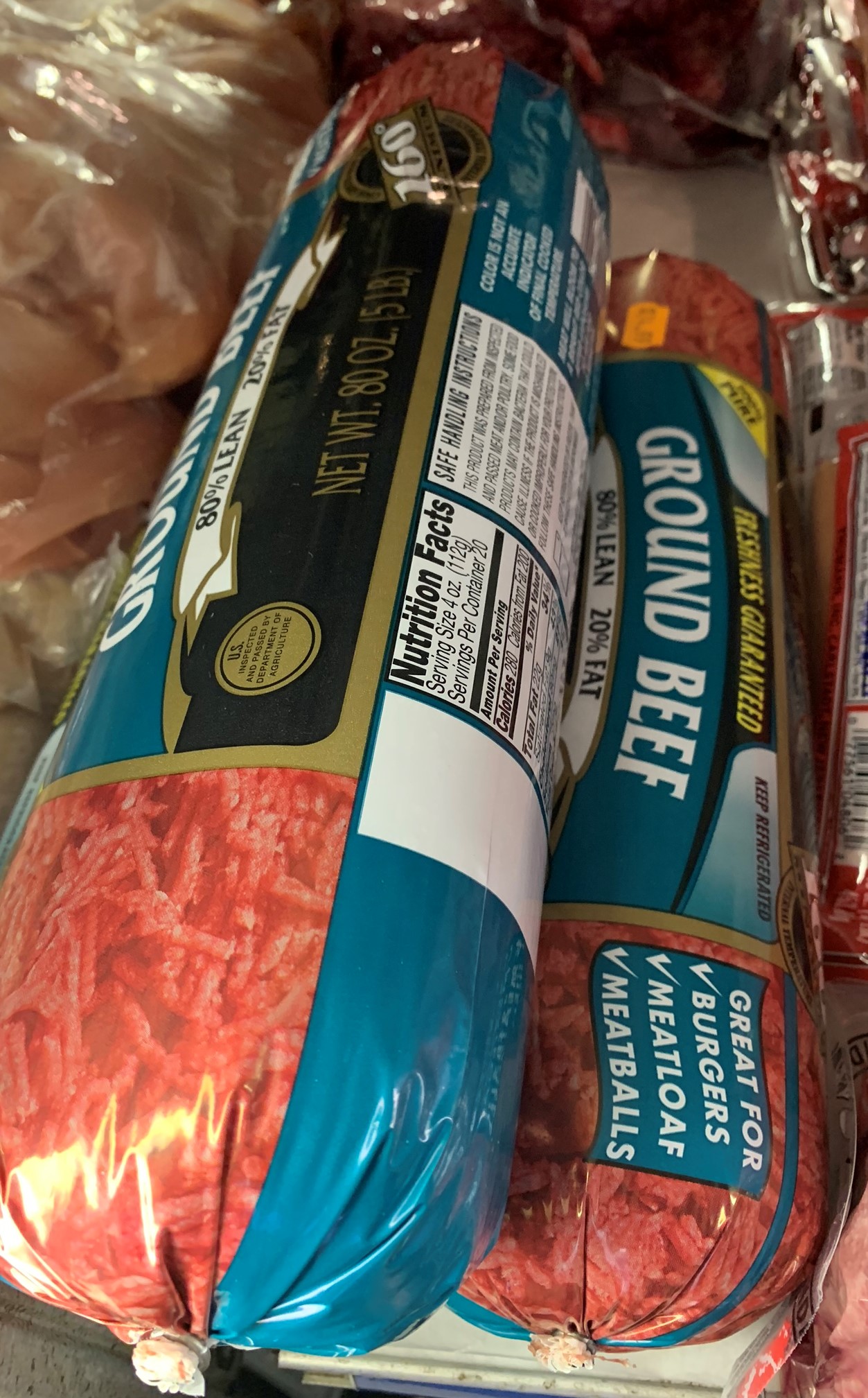 Frozen Ground Beef 5lb Pack Alstede Farms Nj