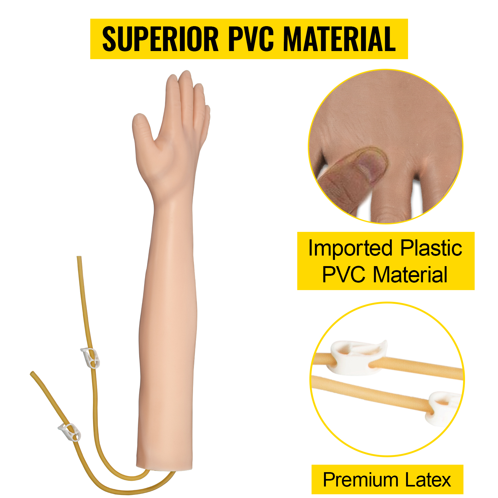 Vevor Iv Kit Iv Practice Arm Phlebotomy Venipuncture Practice Kit Iv