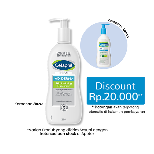 Cetaphil Pro Ad Derma Skin Restoring Moisturizer 295 Ml Kegunaan