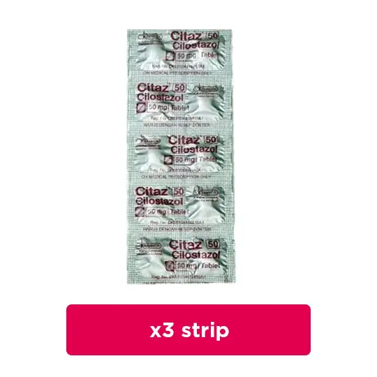 Citaz 50 Mg 3 Strip 10 Tabletstrip Obat Rutin Kegunaan Efek