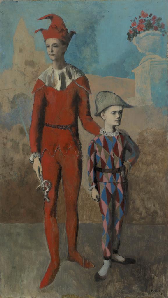 Barnes Collection Online — Pablo Picasso Acrobat And Young Harlequin