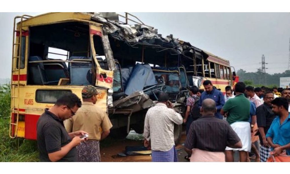 Kerala Bus Accident At Least 9 Die Including 5 Students After