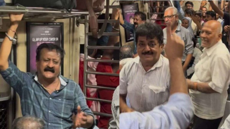 Watch Mumbai Local Passengers Dance To Kaanta Laga Video Goes Viral