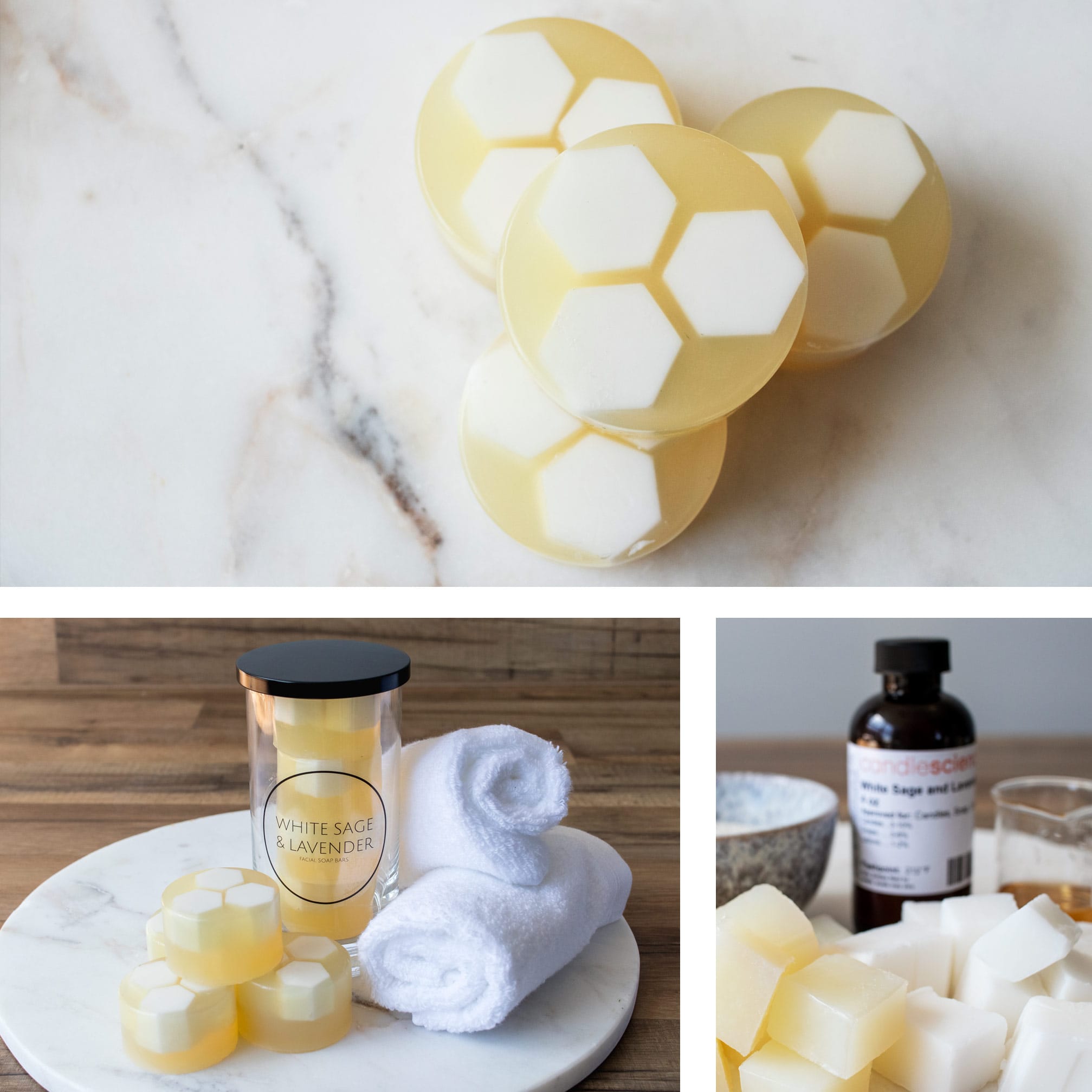 How To Make Honeycomb Facial Soap Easy Facial Soap Recipe Candlescience