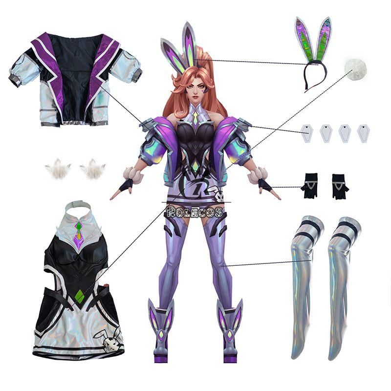 Lol The Anima Squad Battle Bunny Miss Fortune Cosplay