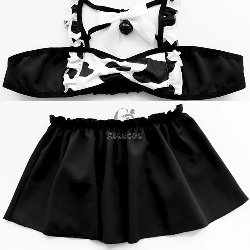 Sexy Maid Cows Lingerie Cosplay Costume For Sale