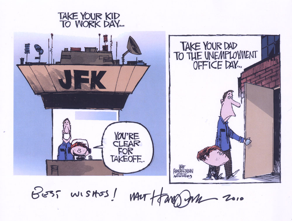 Charitybuzz Signed Cartoon From The Pulitzer Prize Winning Newsday