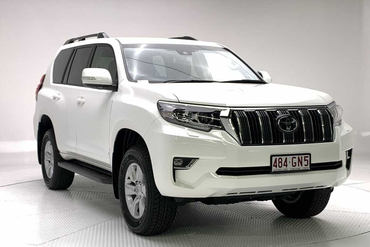 Sold 2023 Toyota Landcruiser Prado Gxl In Glacier White Used Suv