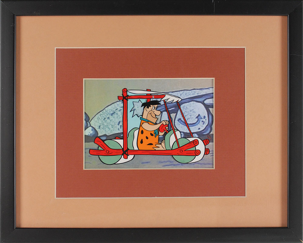 Fred Flintstone Production Cel From The Flintstones Rr Auction