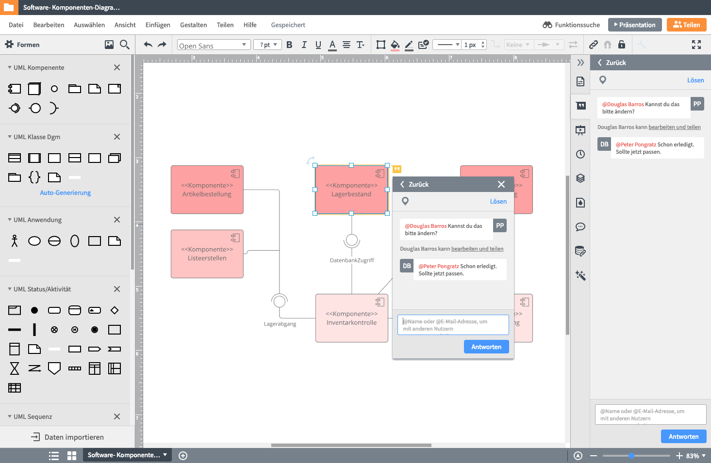 Uml Tool Uml Diagramme Online Erstellen Lucidchart