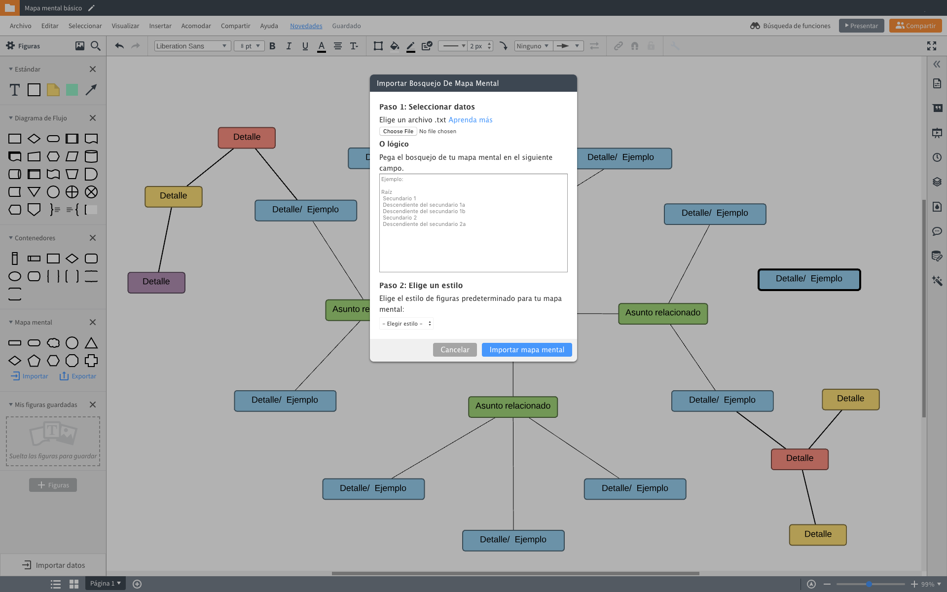 Programa Para Hacer Mapas Mentales Online Lucidchart