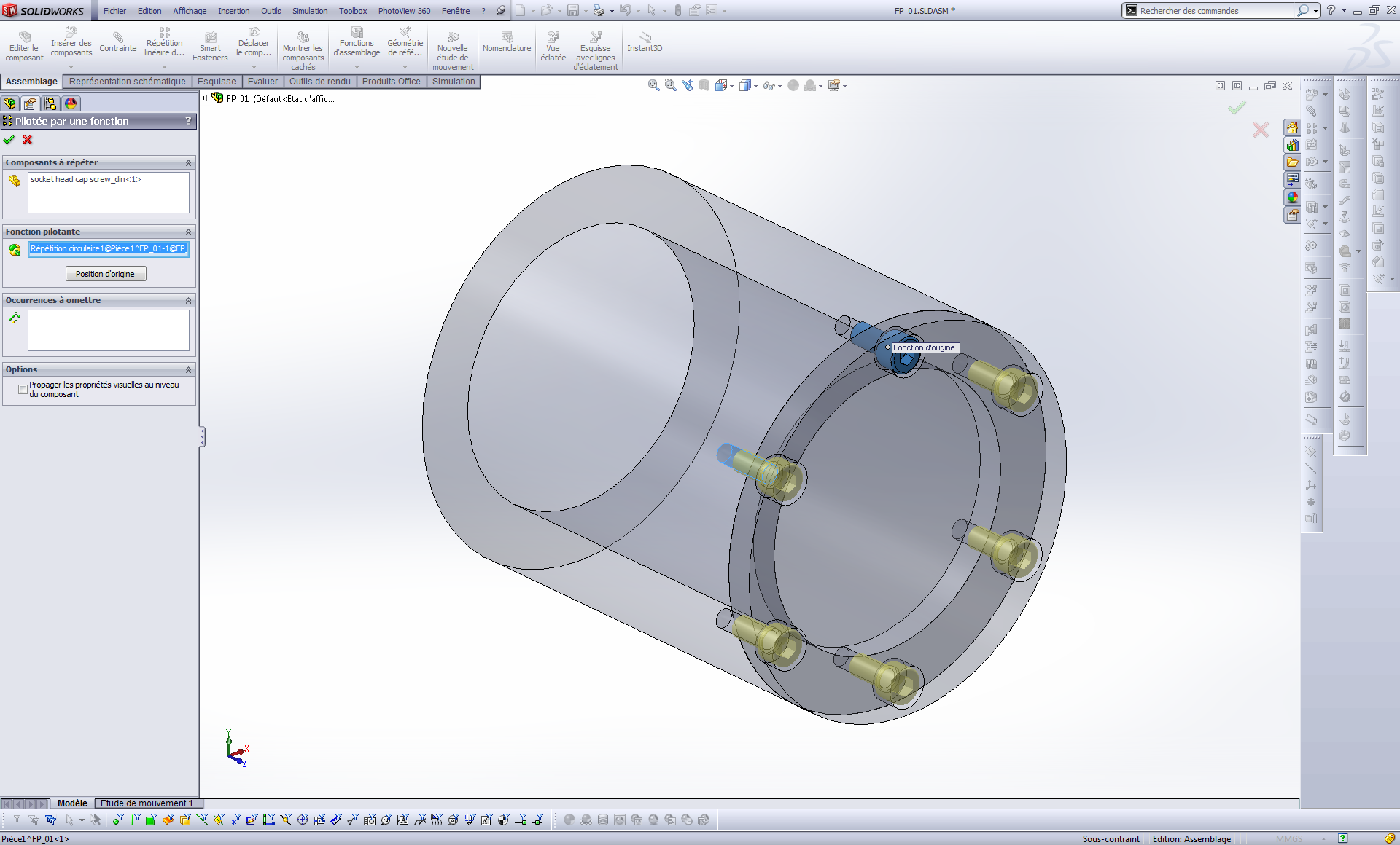 What Is Feature Driven Pattern In Solidworks Grabcad Tutorials