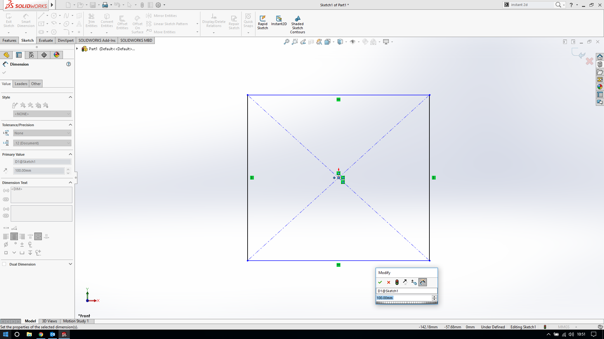 Missing Sketch Dimensions In Solidworks Grabcad Questions