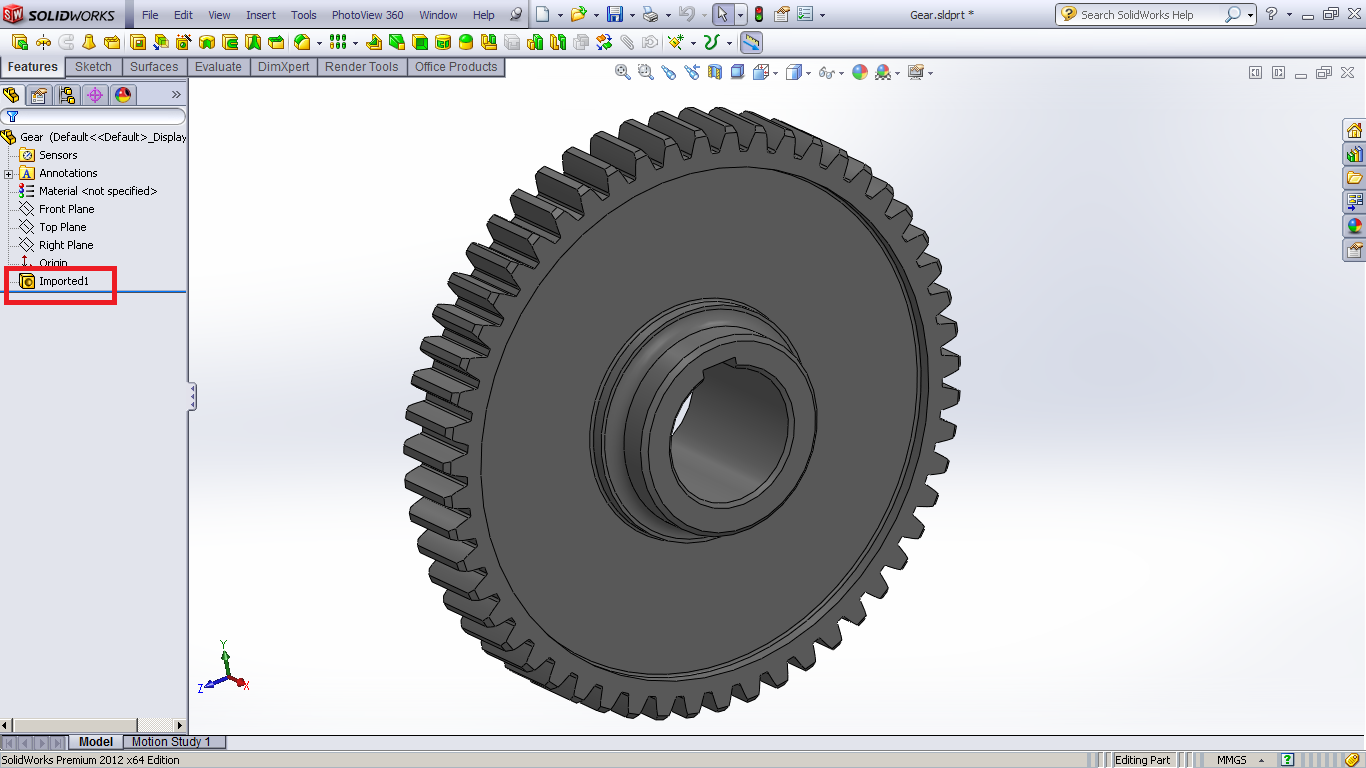 Tutorial How To Recognize Parasolid File In Solidworks Grabcad