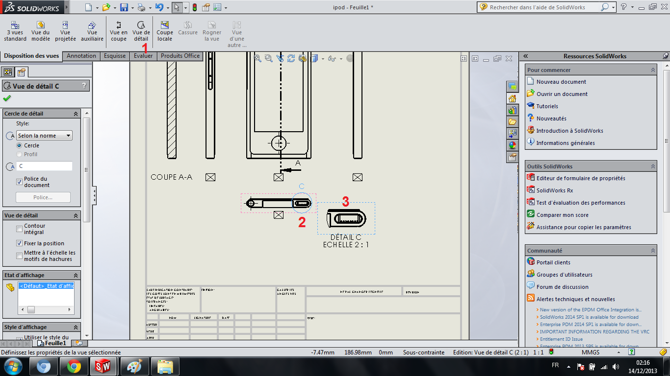 Comment Faire Une Mise En Plan Dune Piece Sur Solidworks Grabcad