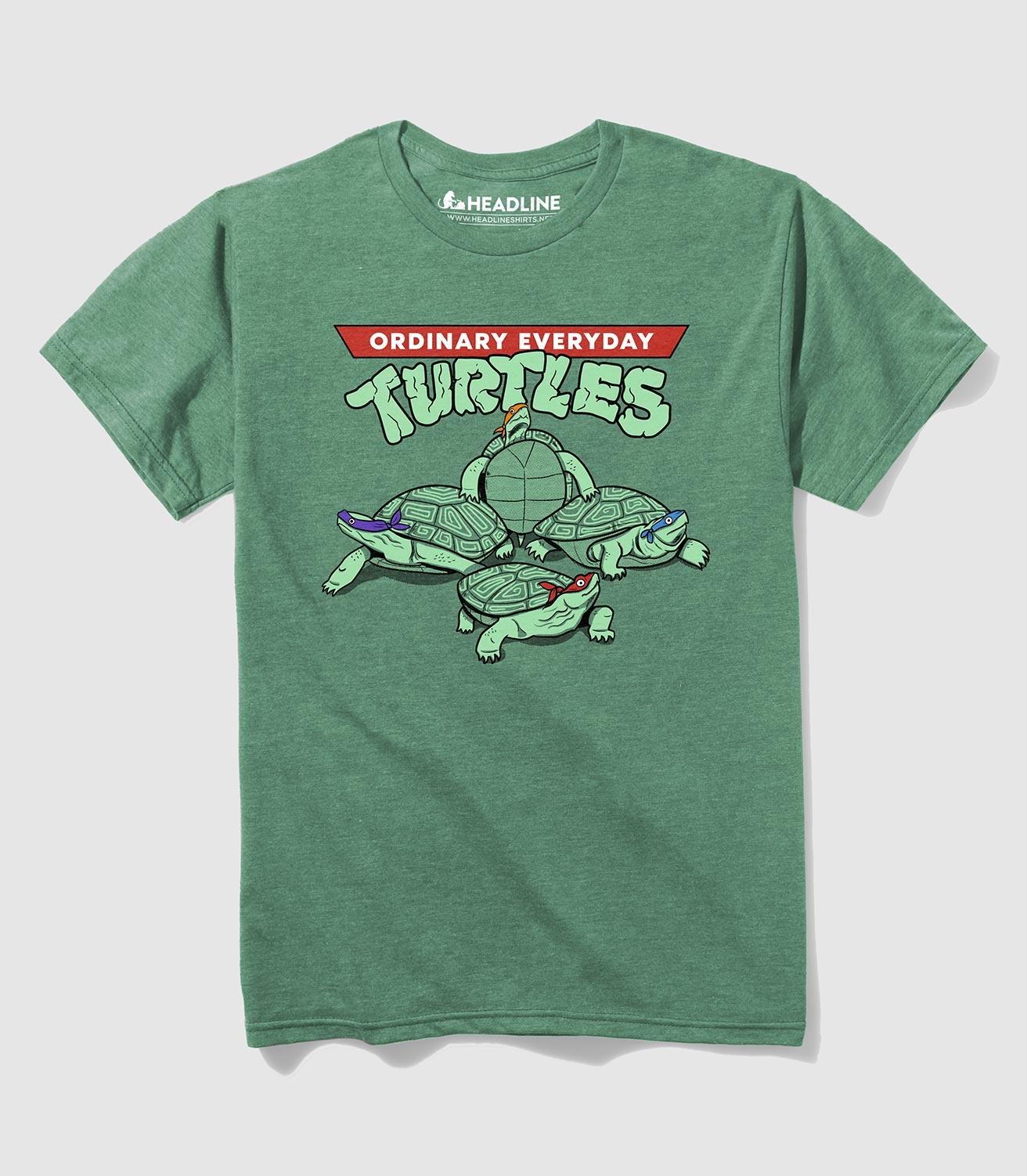 Ordinary Everyday Turtles Unisex T Shirt Headline Shirts