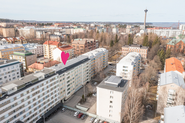 Vuokrataan Kerrostalo Yksiö Tampere Pyynikki Koulukatu 5 B