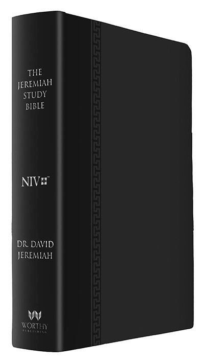 Jeremiah Study Bible Niv Large Print Black Luxe Au