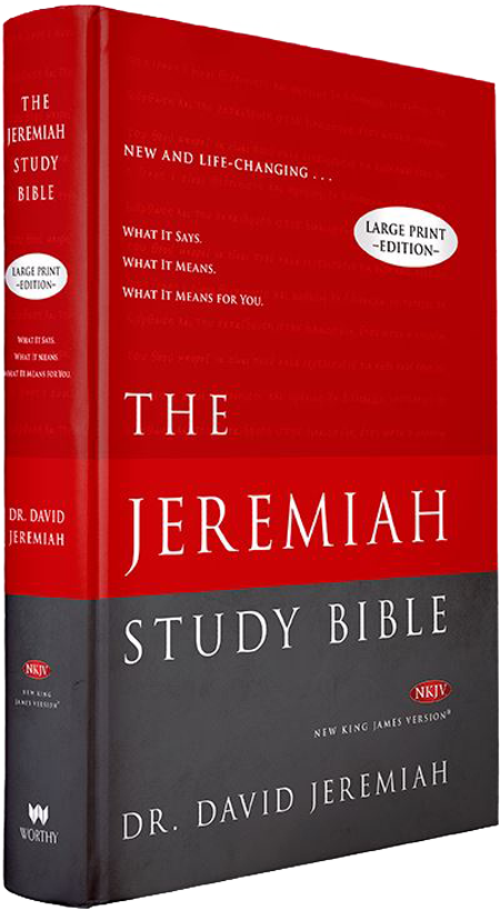 Jeremiah Study Bible Nkjv Hardback Large Print