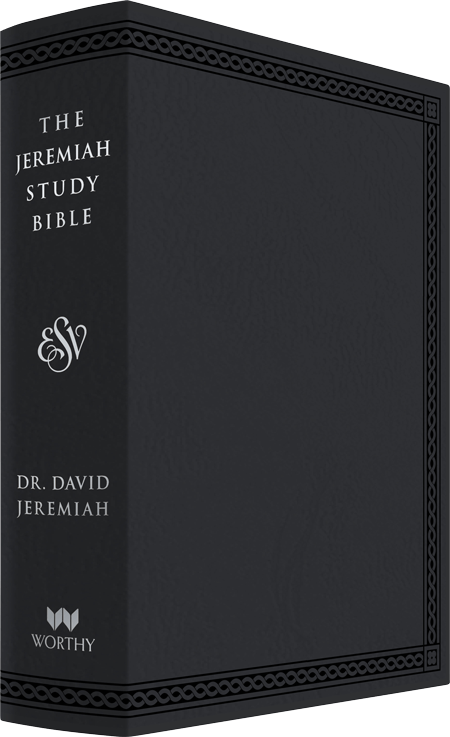 Esv Black Leather Luxe Jeremiah Study Bible