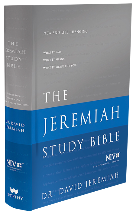 Niv Hardback Jeremiah Study Bible Au