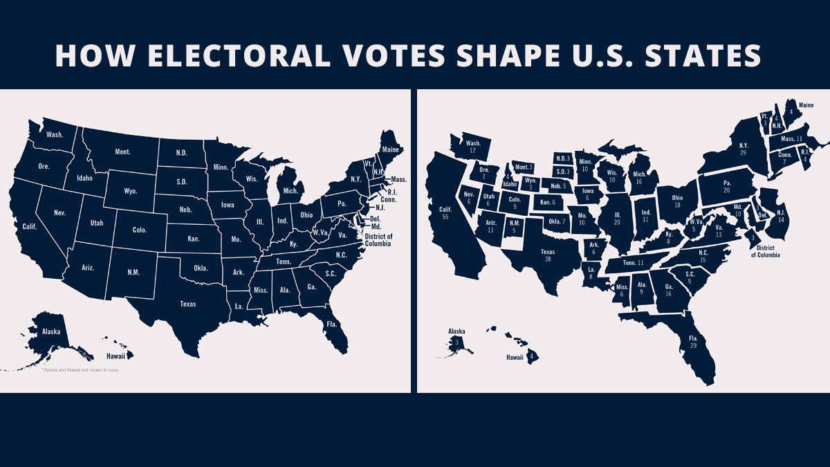 Understanding Americas Electoral College Infographic June 25 Us