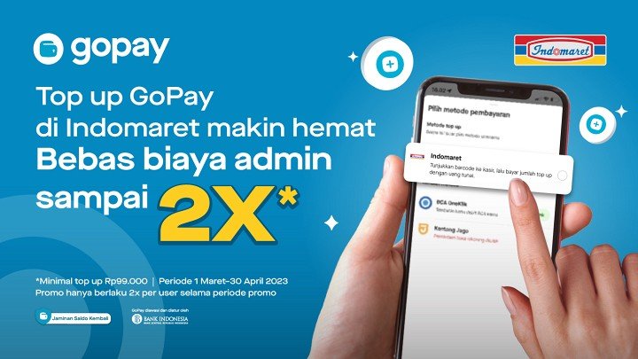 Top Up Gopay Di Indomaret Dapat Cashback Rp2000