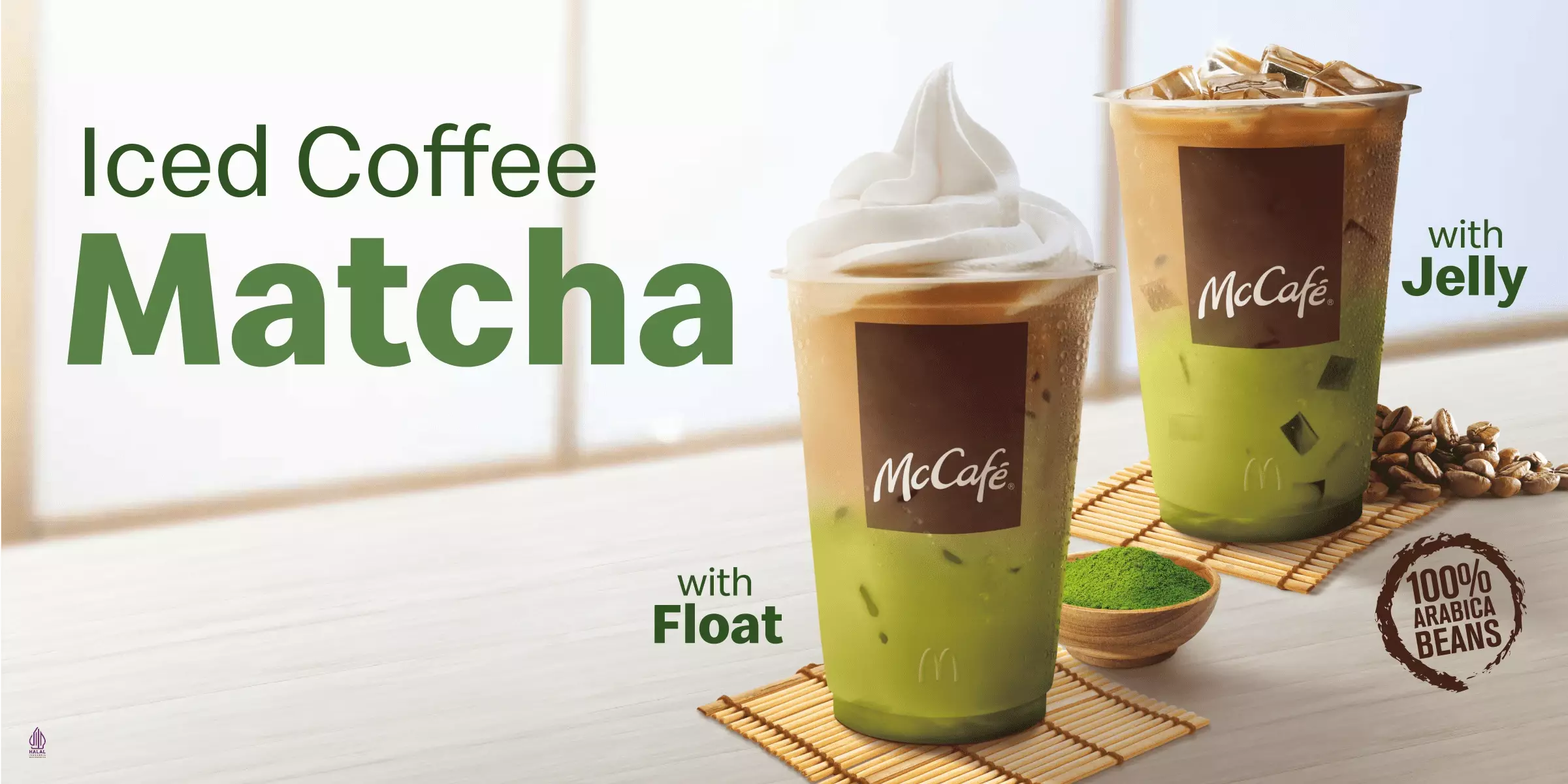 Mcdonalds Indonesia Iced Coffee Matcha