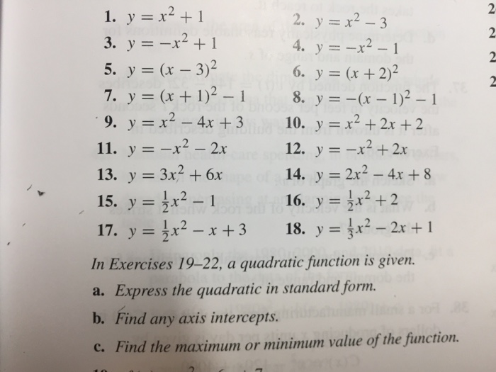 Solved How To Do Completing The Square Method For 15 And 16