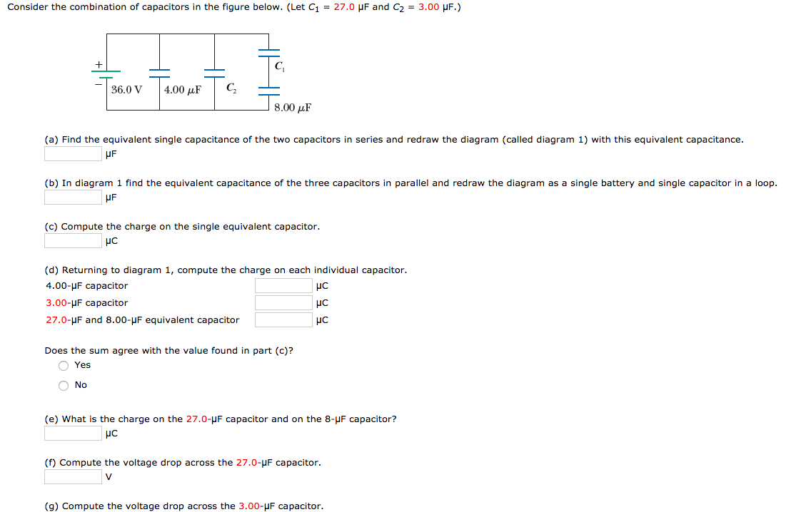 Solved Consider The Combination Of Capacitors In The Figure