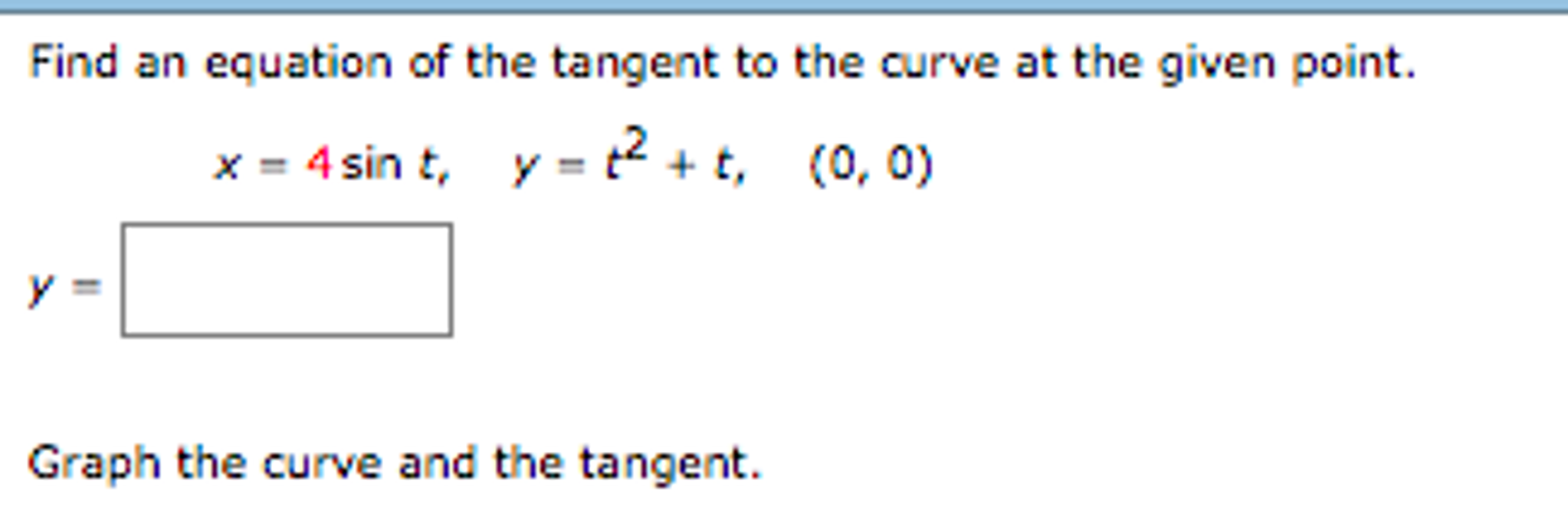 Solved Find An Equation Of The Tangent To The Curve At Th