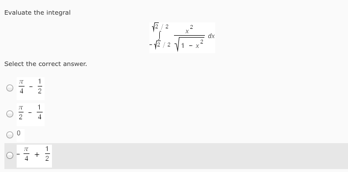 Solved Evaluate The Integral Integral Squareroot