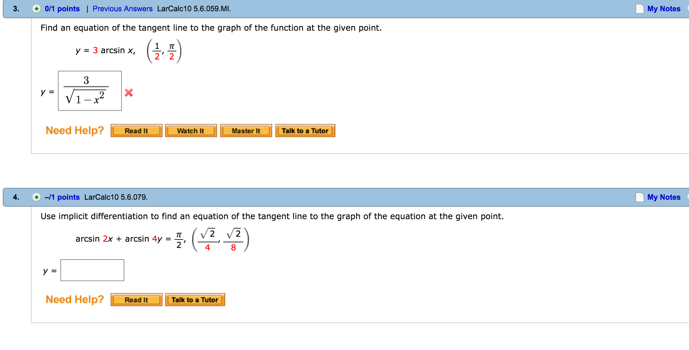 Solved Find An Equation Of The Tangent Line To The Graph Of