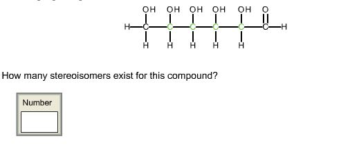 Solved How Many Stereoisomers Exist For This Compound